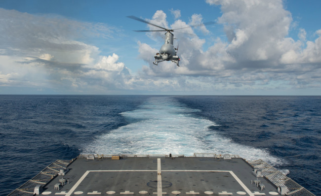 Northrop Grumman & U.S. Navy Demonstrate Fire Scout Capabilities ...