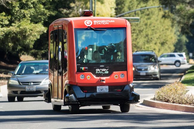 EasyMile Driverless Shuttle Approved to Run on Public Roads in ...
