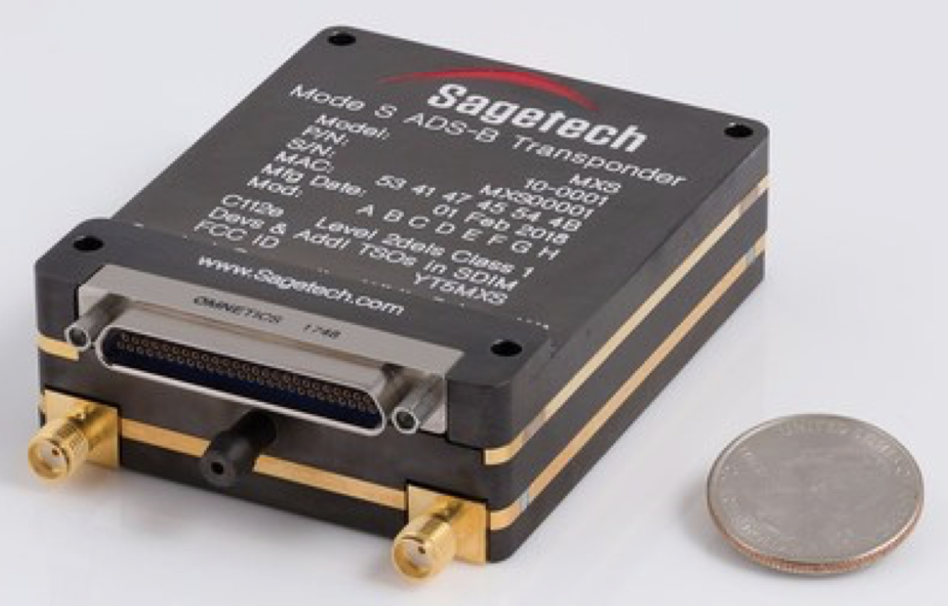 Sagetech Transponder Enables ADS-B for NASA DAA - Inside Unmanned Systems