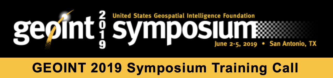 GEOINT 2019 Symposium Training Call - Inside Unmanned Systems