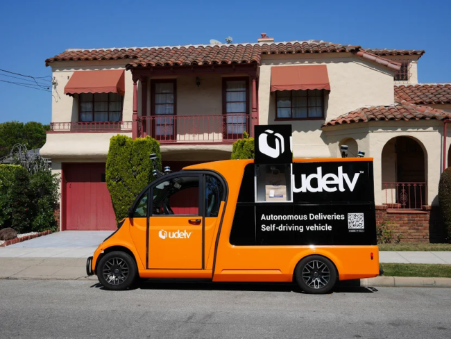 Udelv Self-Driving Vans to Deliver Auto Parts in Texas for XL Parts ...