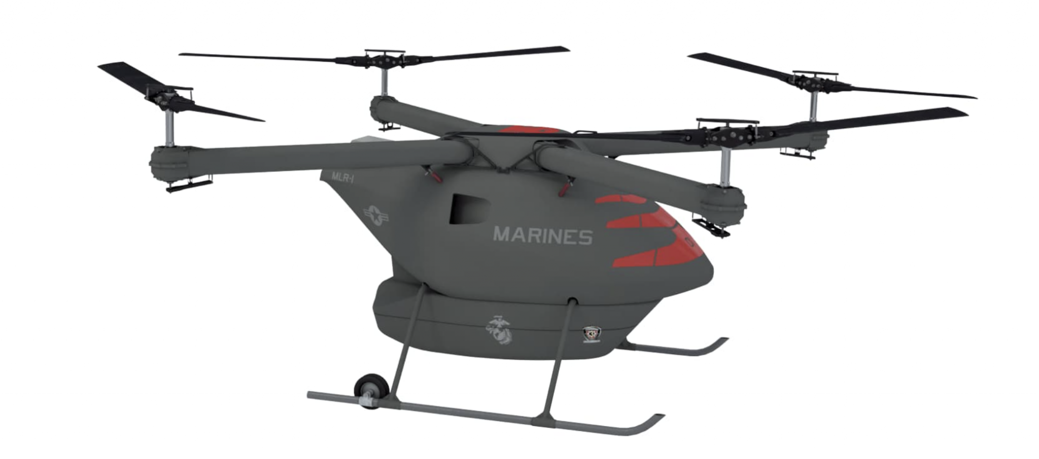 Medium-Lift Workhorse VTOL Cargo Drone Destined for Military Use ...