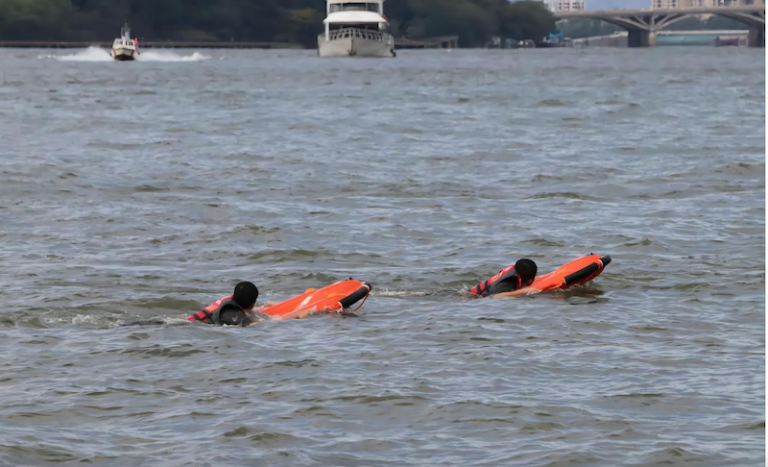 Unmanned Rescue Equipment Succeeds in Water Demonstration - Inside ...