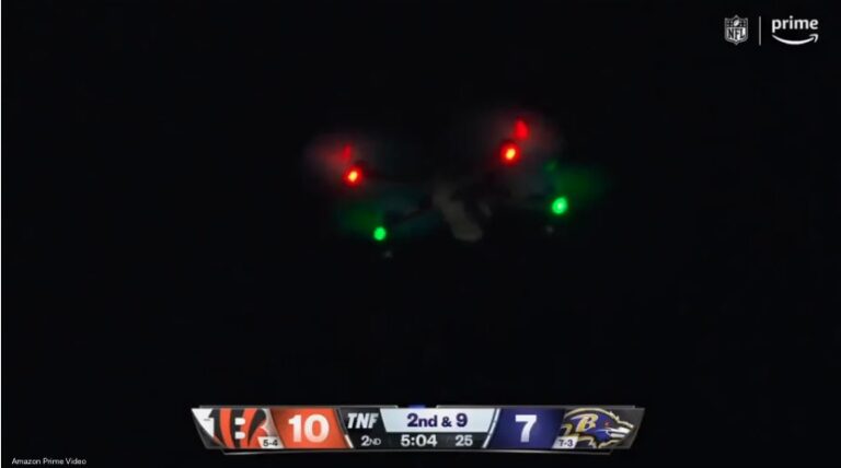 Drone Disrupts Ravens-Bengals Football Matchup - Inside Unmanned Systems