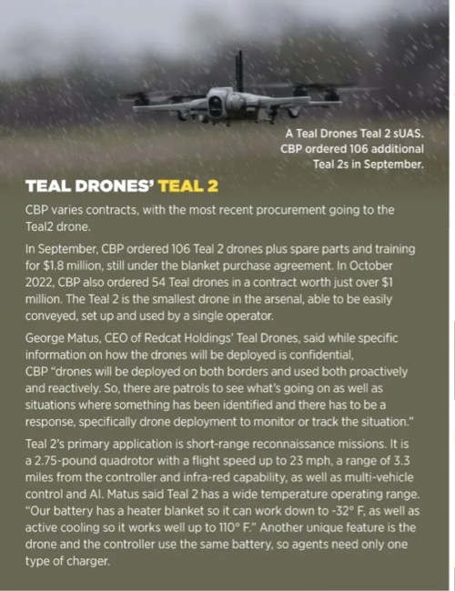 Use of Small UAS on the U.S. Border on the Rise - Inside Unmanned Systems