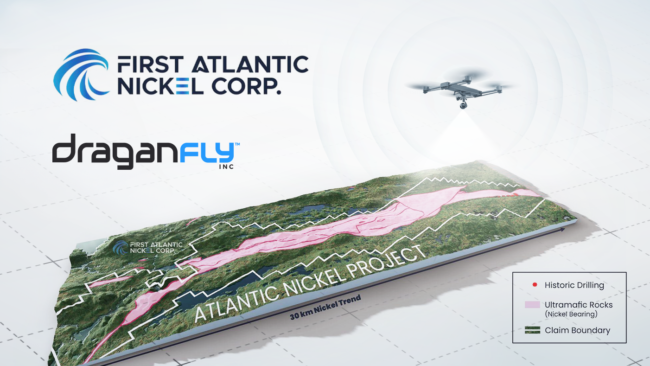 Draganfly Partners with First Atlantic Nickel for Critical Mineral ...